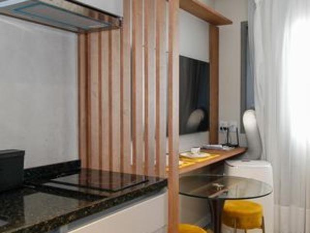 Studio para alugar com 28m², 1 quarto e sem vaga