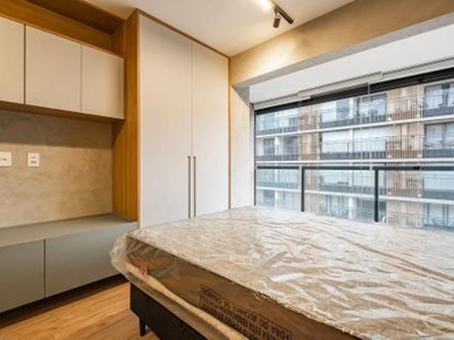 Studio para alugar com 28m², 1 quarto e sem vaga