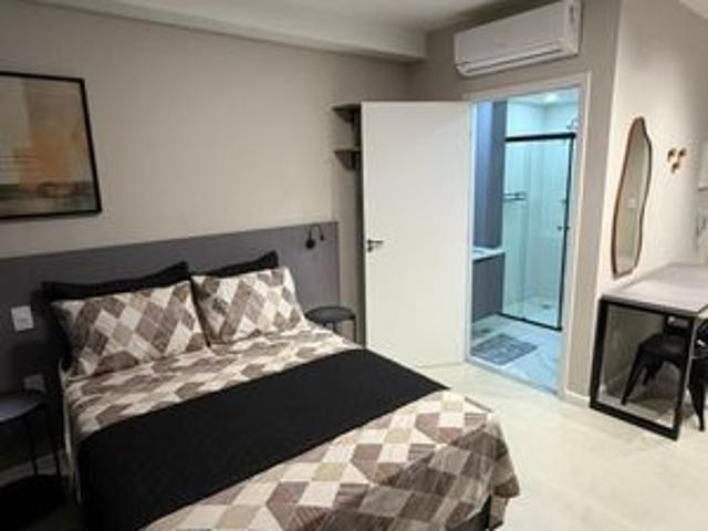 Studio para alugar com 28m², 1 quarto e sem vaga
