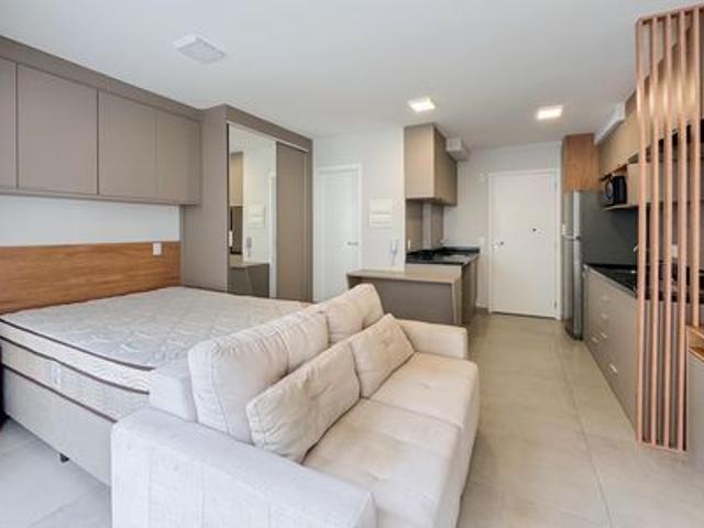 Studio para alugar com 28m², 1 quarto e sem vaga