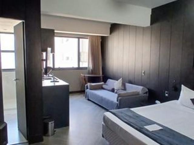 Studio para alugar com 28m², 1 quarto e sem vaga
