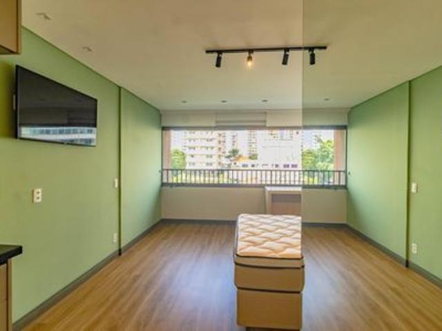 Studio para alugar com 28m², 1 quarto e sem vaga
