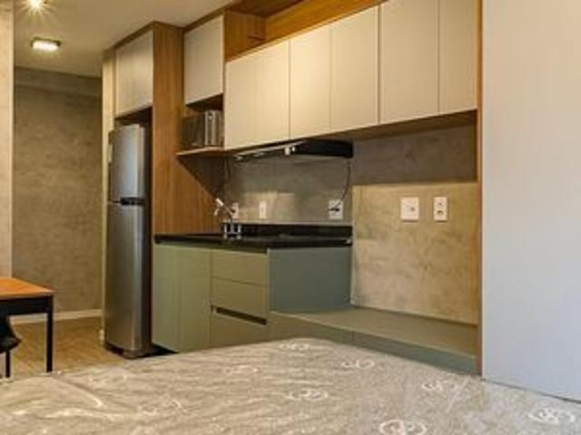 Studio para alugar com 28m², 1 quarto e sem vaga