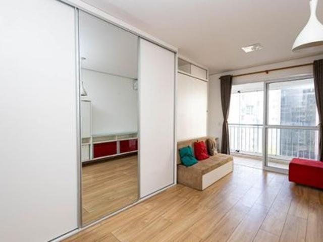 Studio para alugar com 28m², 1 quarto e sem vaga