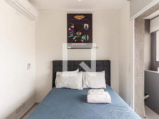 Studio para alugar com 28m², 1 quarto e sem vaga