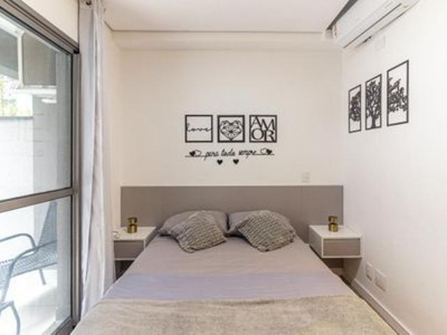 Studio para alugar com 28m², 1 quarto e sem vaga