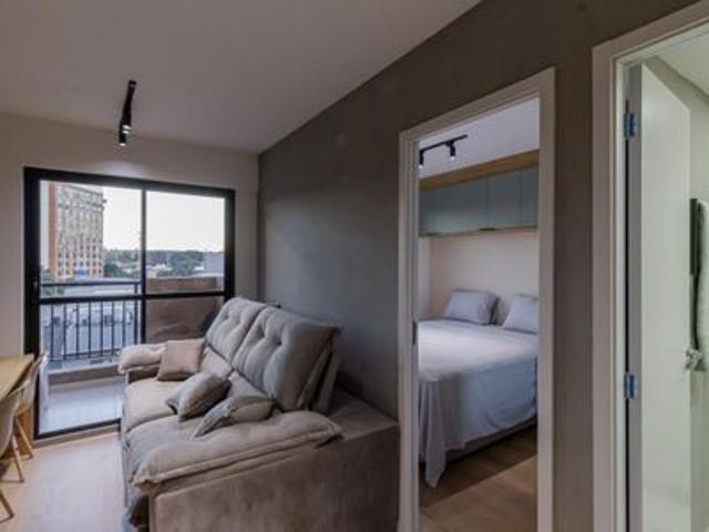 Studio para alugar com 28m², 1 quarto e sem vaga