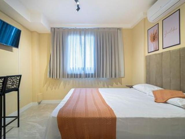 Studio para alugar com 28m², 1 quarto e sem vaga