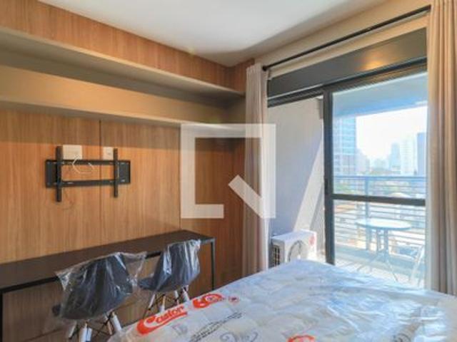 Studio para alugar com 28m², 1 quarto e sem vaga