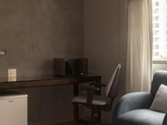 Studio para alugar com 28m², 1 quarto e 1 vaga