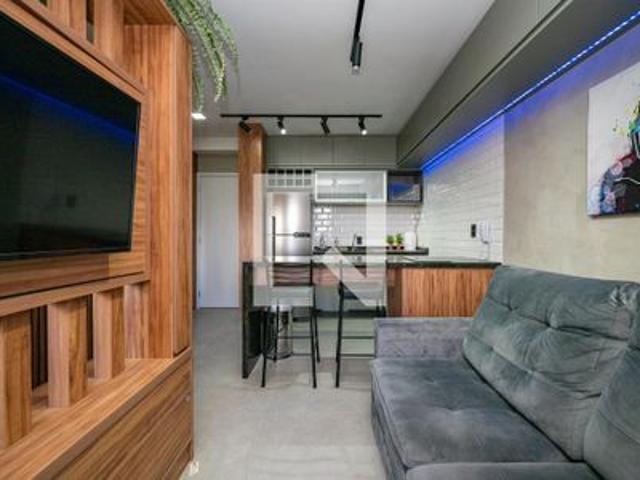 Studio para alugar com 29m², 1 quarto e sem vaga