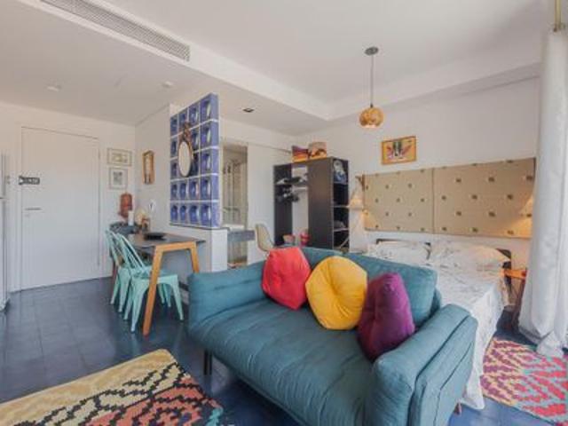 Studio para alugar com 29m², 1 quarto e 1 vaga