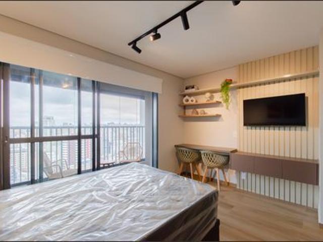 Studio para alugar com 29m², 1 quarto e 1 vaga