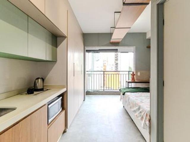 Studio para alugar com 21m², 1 quarto e sem vaga
