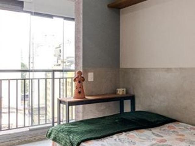 Studio para alugar com 21m², 1 quarto e sem vaga