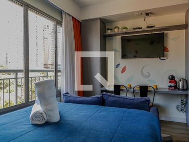 Studio para alugar com 22m², 1 quarto e sem vaga
