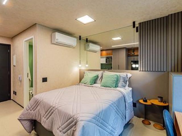 Studio para alugar com 22m², 1 quarto e sem vaga