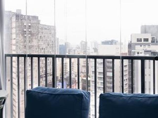 Studio para alugar com 23m², 0 quarto e sem vaga