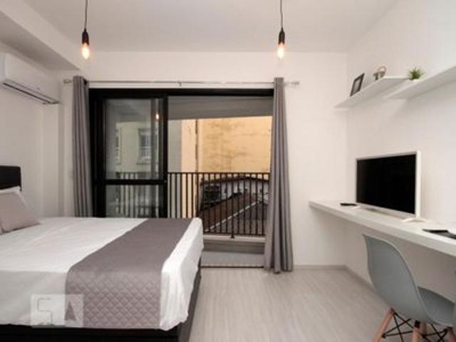Studio para alugar com 23m², 1 quarto e sem vaga