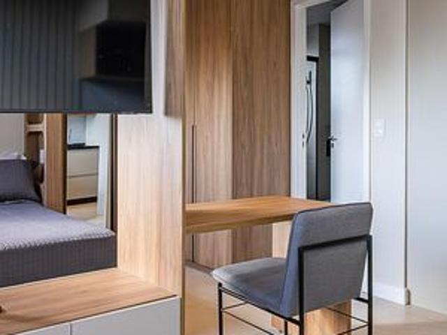 Studio para alugar com 23m², 1 quarto e sem vaga
