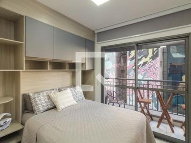Studio para alugar com 23m², 1 quarto e sem vaga