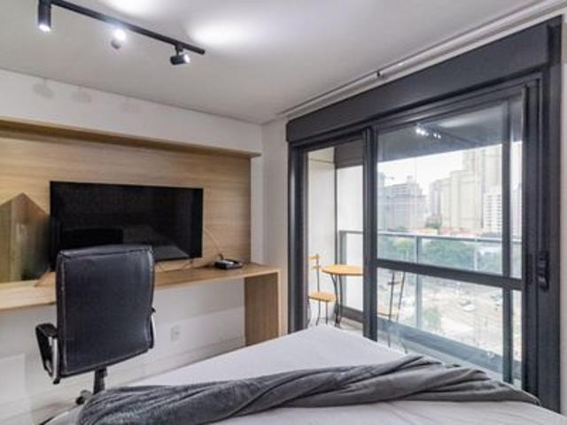 Studio para alugar com 23m², 1 quarto e sem vaga