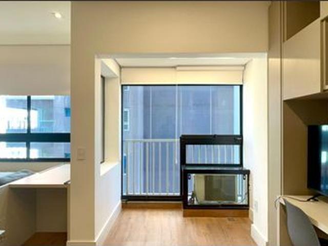 Studio para alugar com 23m², 1 quarto e sem vaga