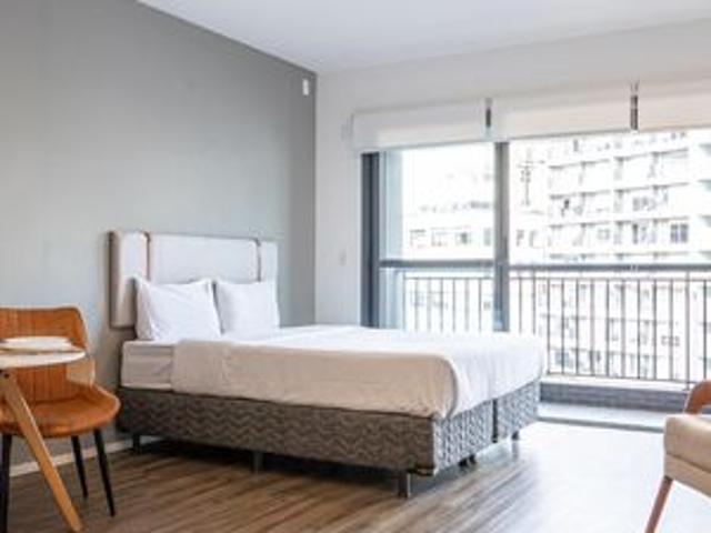 Studio para alugar com 34m², 1 quarto e sem vaga