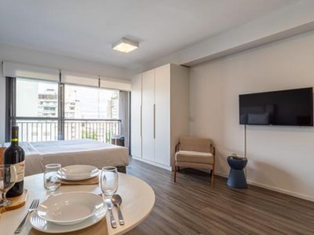 Studio para alugar com 34m², 1 quarto e sem vaga