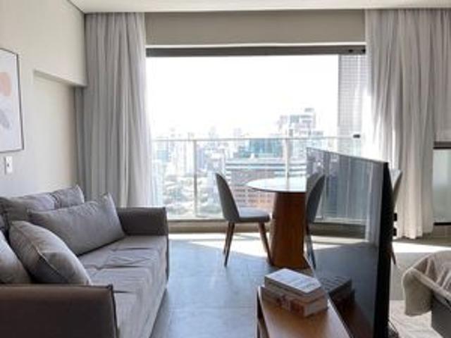 Studio para alugar com 35m², 1 quarto e 1 vaga