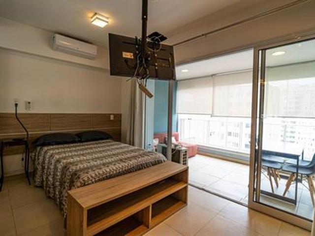 Studio para alugar com 35m², 1 quarto e 1 vaga