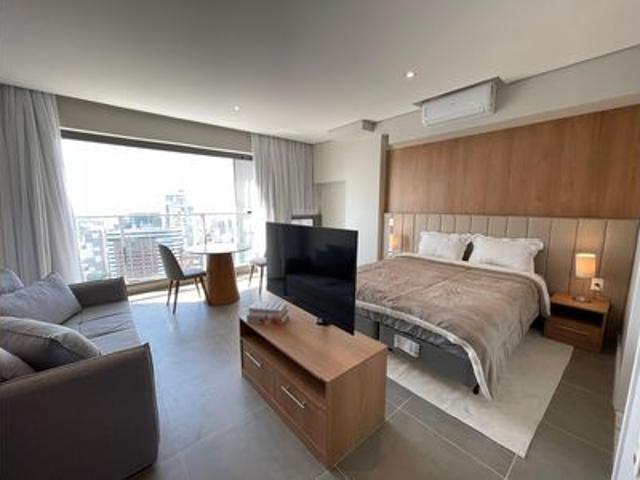 Studio para alugar com 35m², 1 quarto e 1 vaga