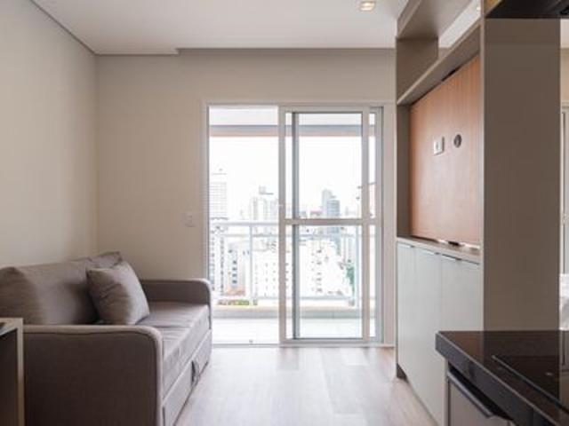 Studio para alugar com 35m², 1 quarto e 1 vaga