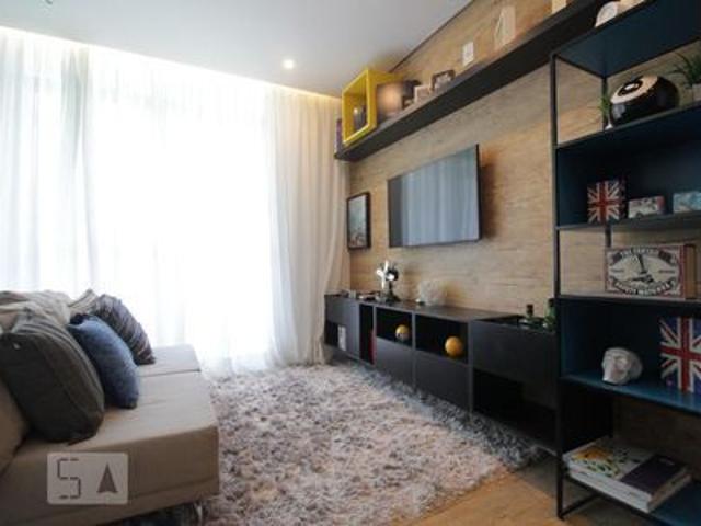 Studio para alugar com 35m², 1 quarto e 1 vaga
