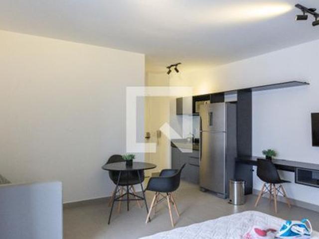 Studio para alugar com 36m², 1 quarto e sem vaga