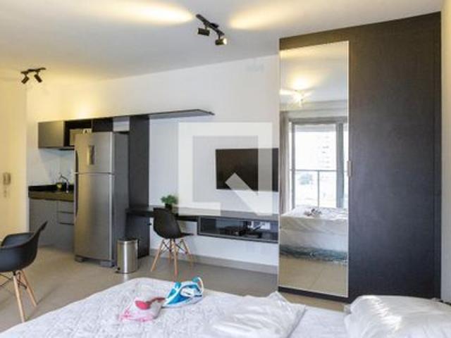 Studio para alugar com 36m², 1 quarto e sem vaga