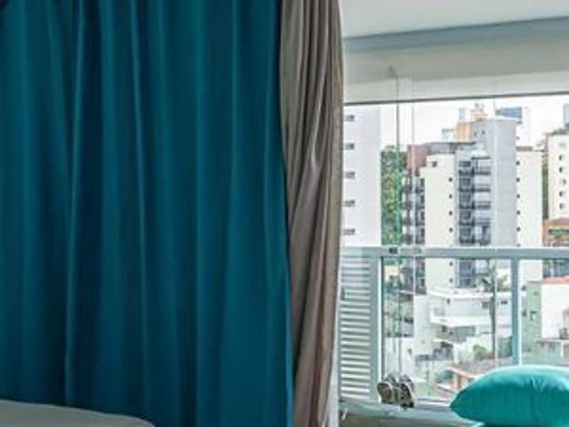 Studio para alugar com 36m², 1 quarto e 1 vaga