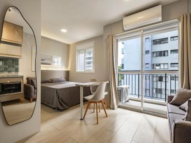 Studio para alugar com 37m², 1 quarto e sem vaga