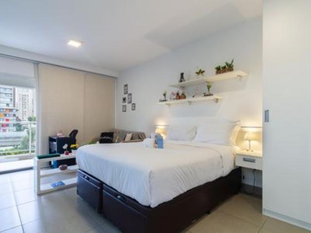 Studio para alugar com 38m², 1 quarto e 1 vaga
