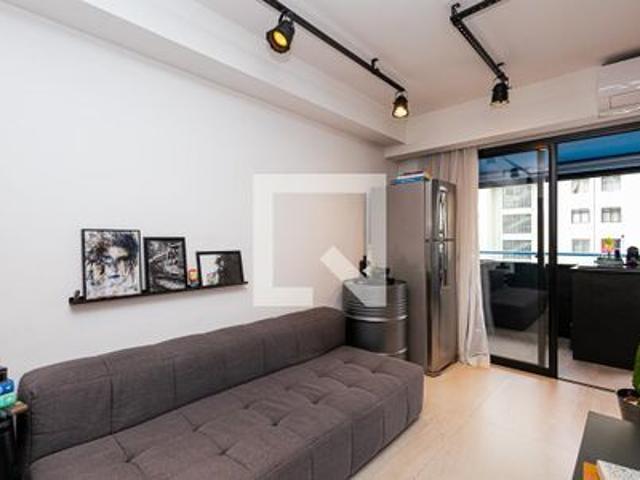 Studio para alugar com 38m², 1 quarto e 1 vaga