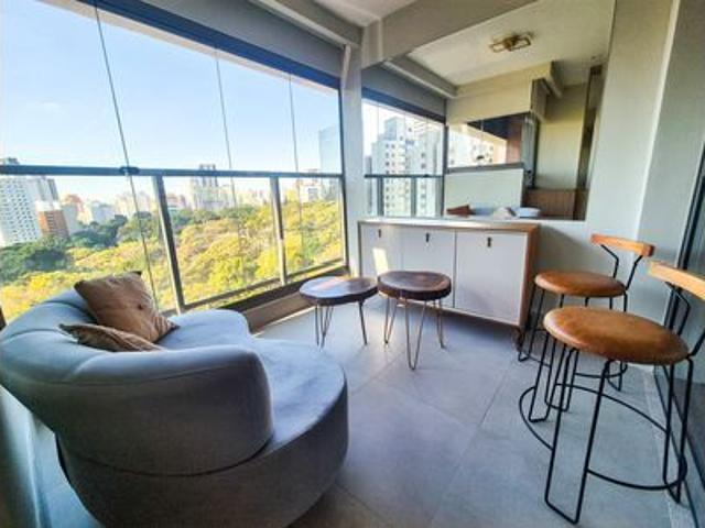 Studio para alugar com 30m², 1 quarto e 1 vaga