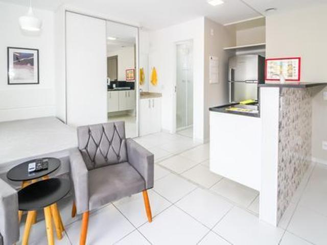 Studio para alugar com 30m², 1 quarto e 1 vaga