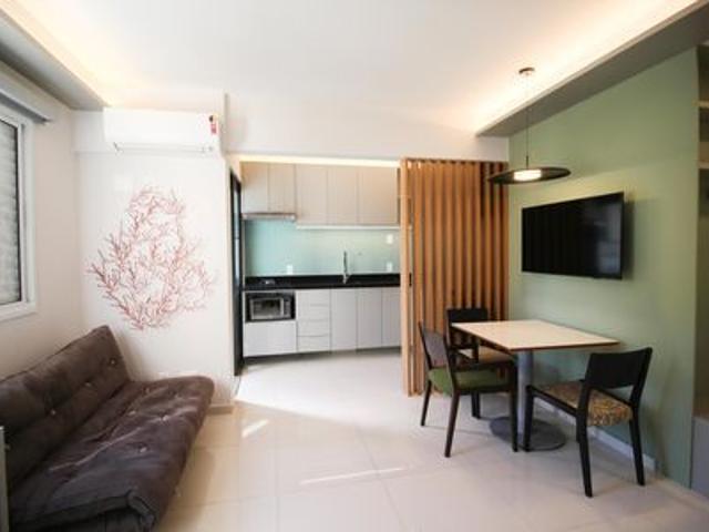 Studio para alugar com 30m², 1 quarto e 1 vaga