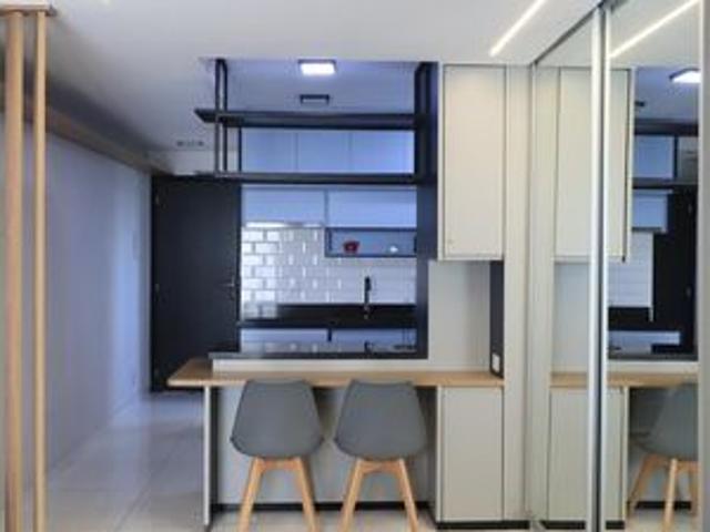 Studio para alugar com 31m², 1 quarto e sem vaga