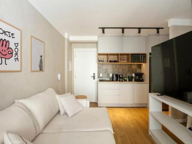 Studio para alugar com 31m², 1 quarto e 1 vaga