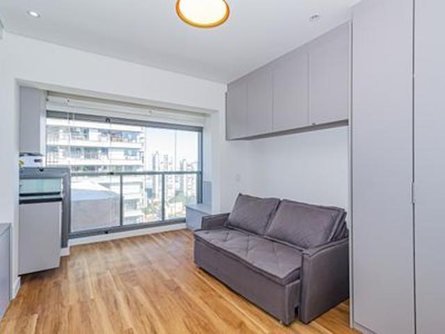 Studio para alugar com 32m², 1 quarto e sem vaga