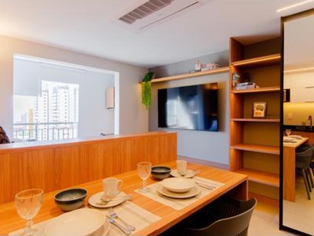 Studio para alugar com 32m², 1 quarto e 1 vaga