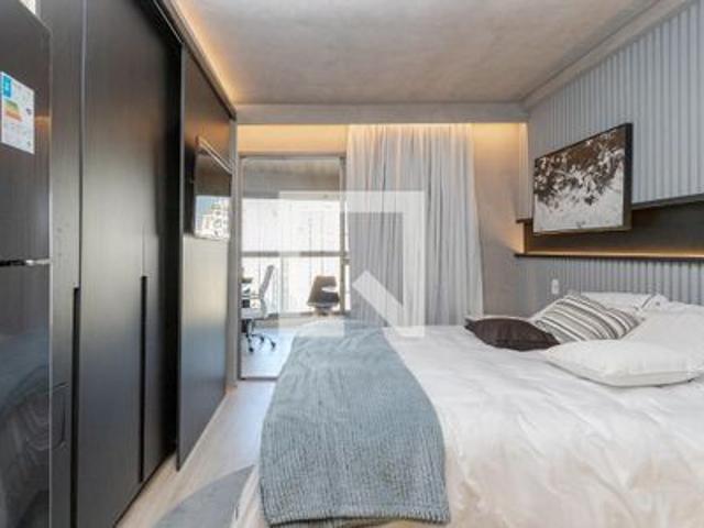 Studio para alugar com 32m², 1 quarto e 1 vaga