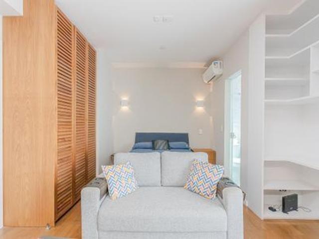 Studio para alugar com 33m², 1 quarto e 1 vaga