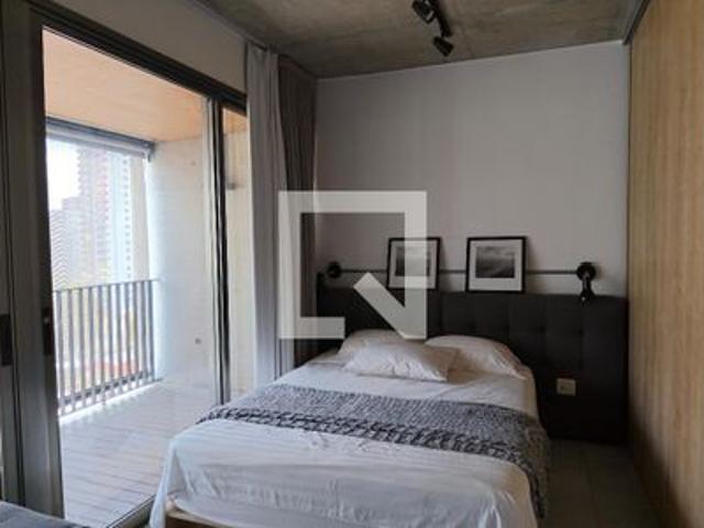 Studio para alugar com 44m², 1 quarto e 1 vaga